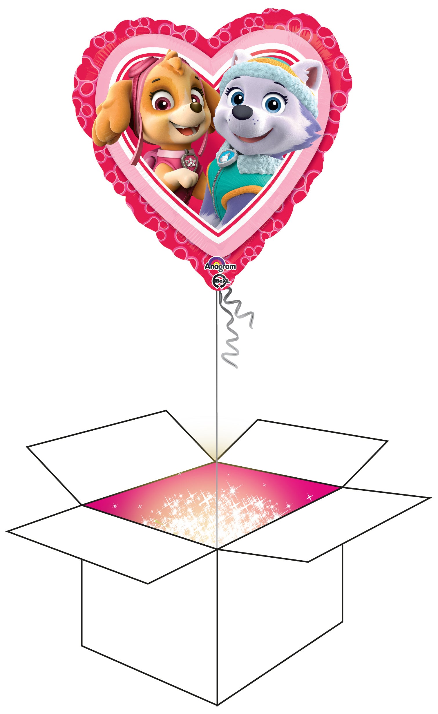 Ryhmä Hau tytöt foliopallo – Juhlamaailma