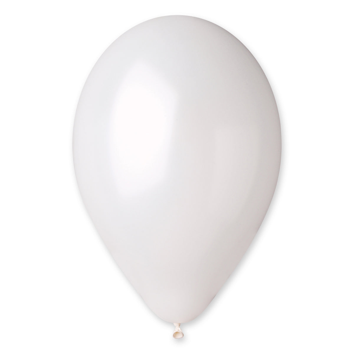 Ilmapallo metallinhohto valkoinen 33 cm 50 kpl/pss – Juhlamaailma
