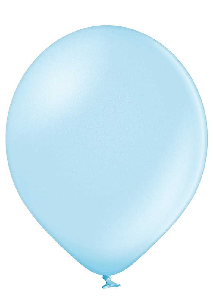Ilmapallo 30 cm metallinhohtovaaleansininen 25 kpl/pss – Juhlamaailma